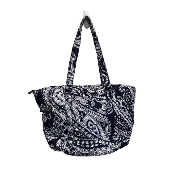 Vera Bradley | Bags | Vera Bradley Deep Night Glenna Shoulder Bag ...